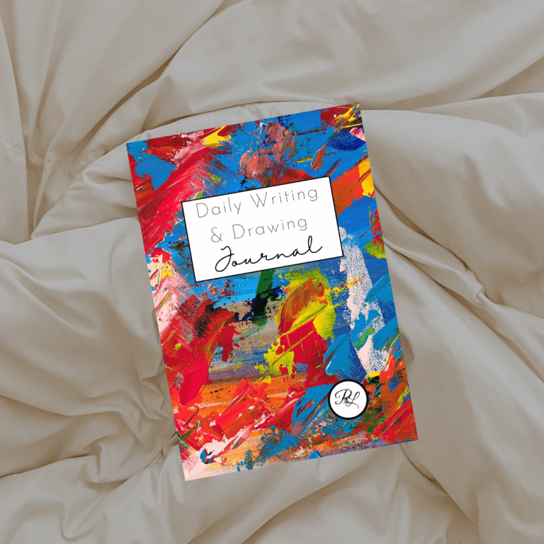 New Daily Writing & Drawing Journal Cover – Palm Trees & Loyalties